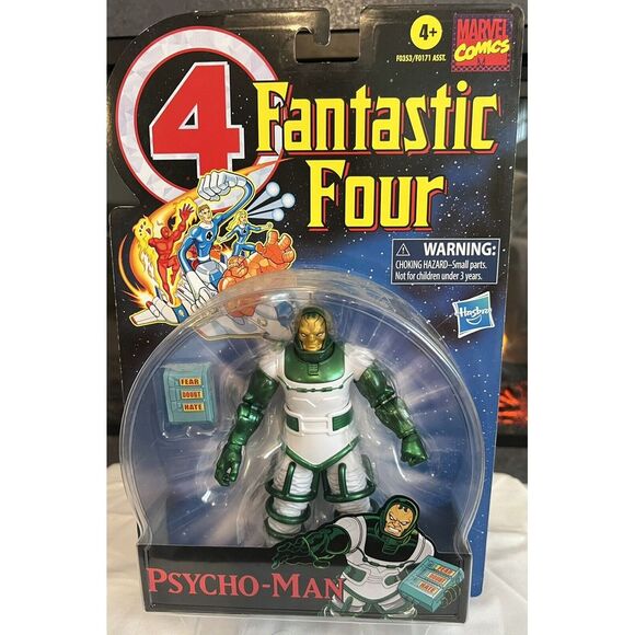 Marvel | Toys | Sealed Moc 22 Hasbro Marvel Fantastic Four Psycho Man 7 ...